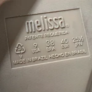 Melissa | Shoes | Melissa Maisie Ii Pointed Toe Bow Flats Tan Size 9 ...